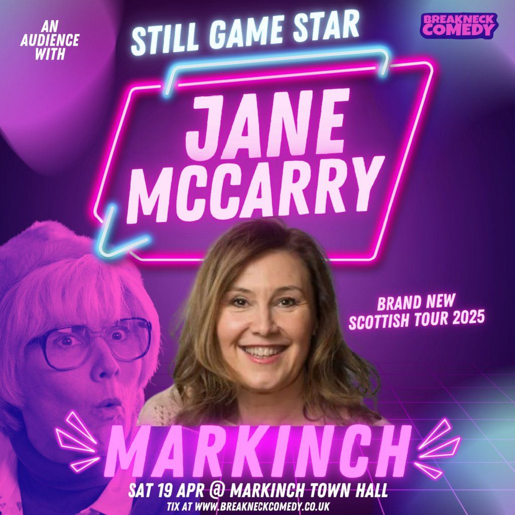 JANE MCCARRY : Live, Markinch Town Hall Management Committee ...