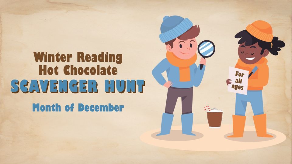 Winter Reading Hot Chocolate Scavenger Hunt , Midlothian Public Library ...