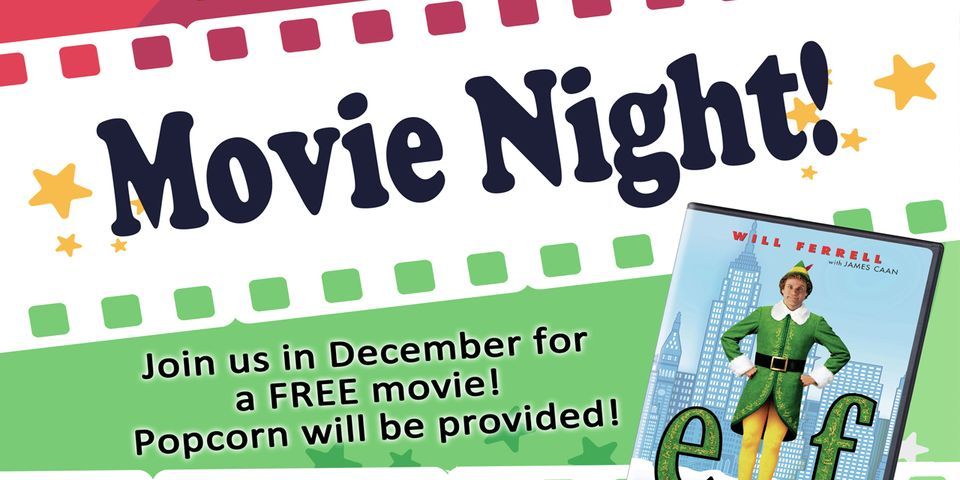 Free Movie Night! (Showing: Elf), Harwich Community Center, 22 December ...