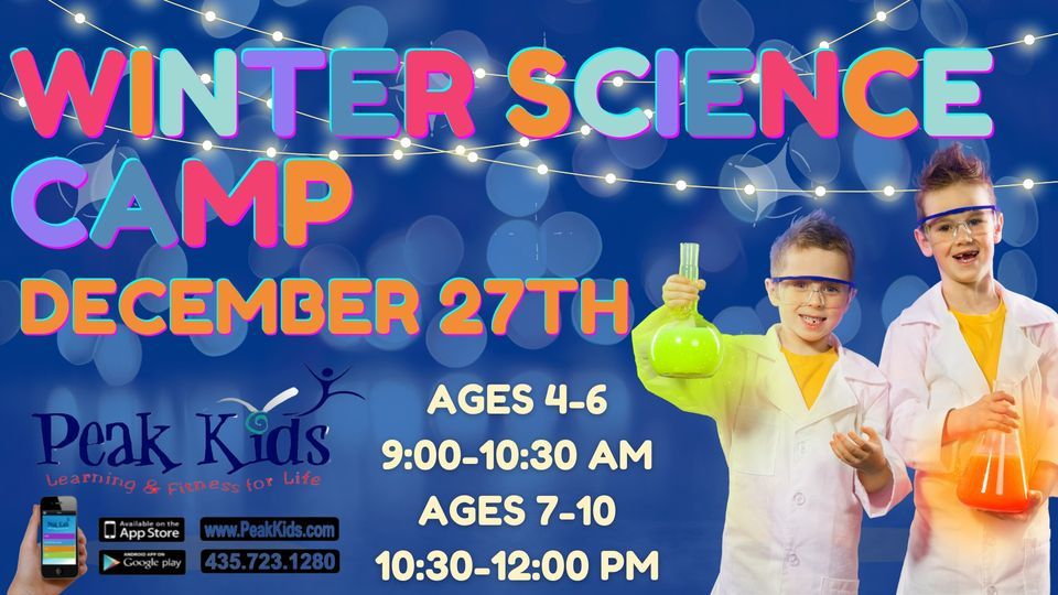 Winter Science Camp , The Peak, South Willard, 27 December 2023 ...