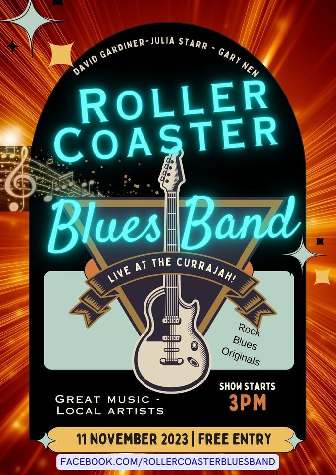 ROLLERCOASTER BLUES BAND @ MISSION BEACH BLUES BAR, Mission Beach ...