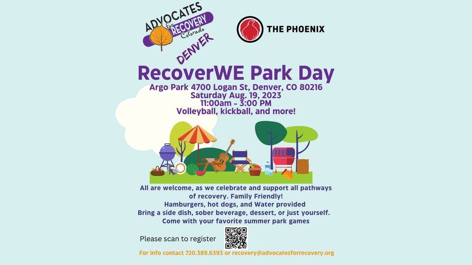 AFRC Denver and The Phoenix RecoverWE Park Day, 4700 Logan St, Denver ...