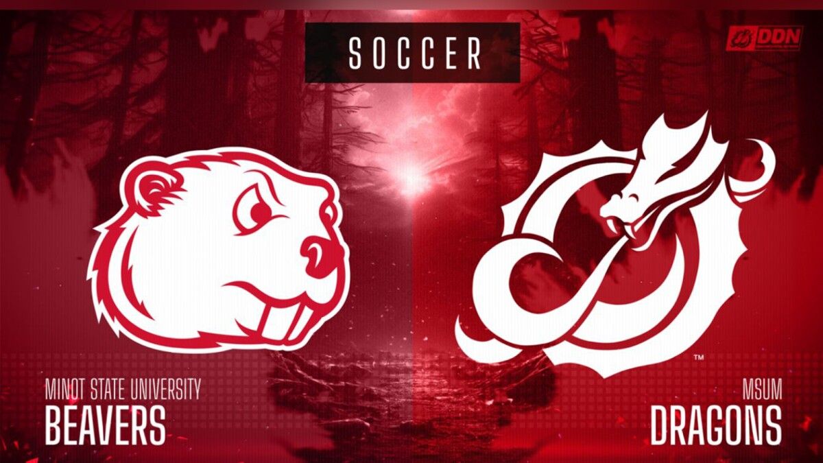Minot State Beavers vs. MSU Moorhead Dragons, First Western Bank Field ...