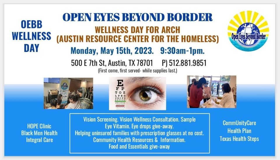 Wellness Day for ARCH -Homeless Shelter Downtown Austin., Austin ...