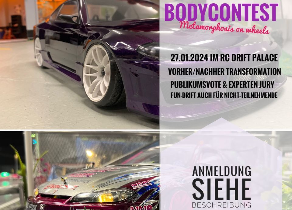 Bodycontest: Metamorphosis on wheels, RC Drift Palace - RC Driftstrecke ...