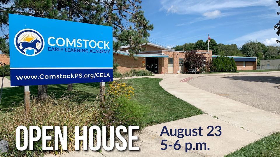 CELA Open House, Comstock Early Learning Academy, Kalamazoo, 23 August ...