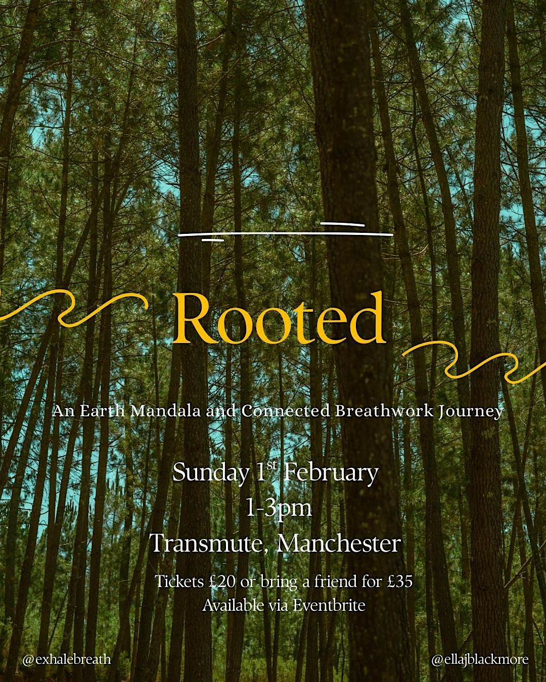 Rooted: An Earth Mandala and Connected Breath Journey, Transmute Studio ...