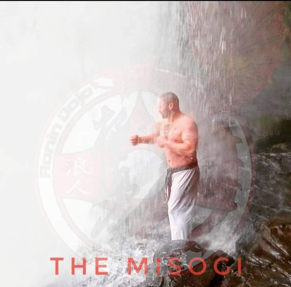 Misogi Waterfall Training 2023, Sgwd yr Eira // Waterfall of the Snow, Merthyr Tydfil, 7 January ...