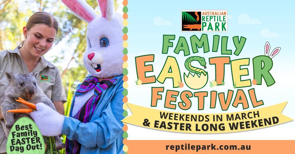 Family Easter Festival 2024 | Australian Reptile Park, Australian ...