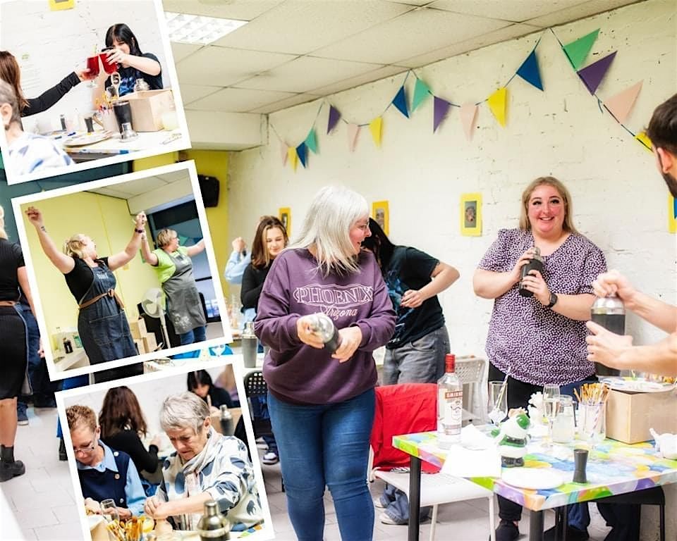 Pottery Painting & Cocktail Making 27th March 2026, Pottering Around ...