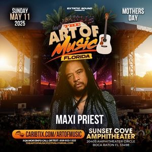 Maxi Priest @ Sunset Cove Amphitheater in Boca Raton, Sunset Cove ...