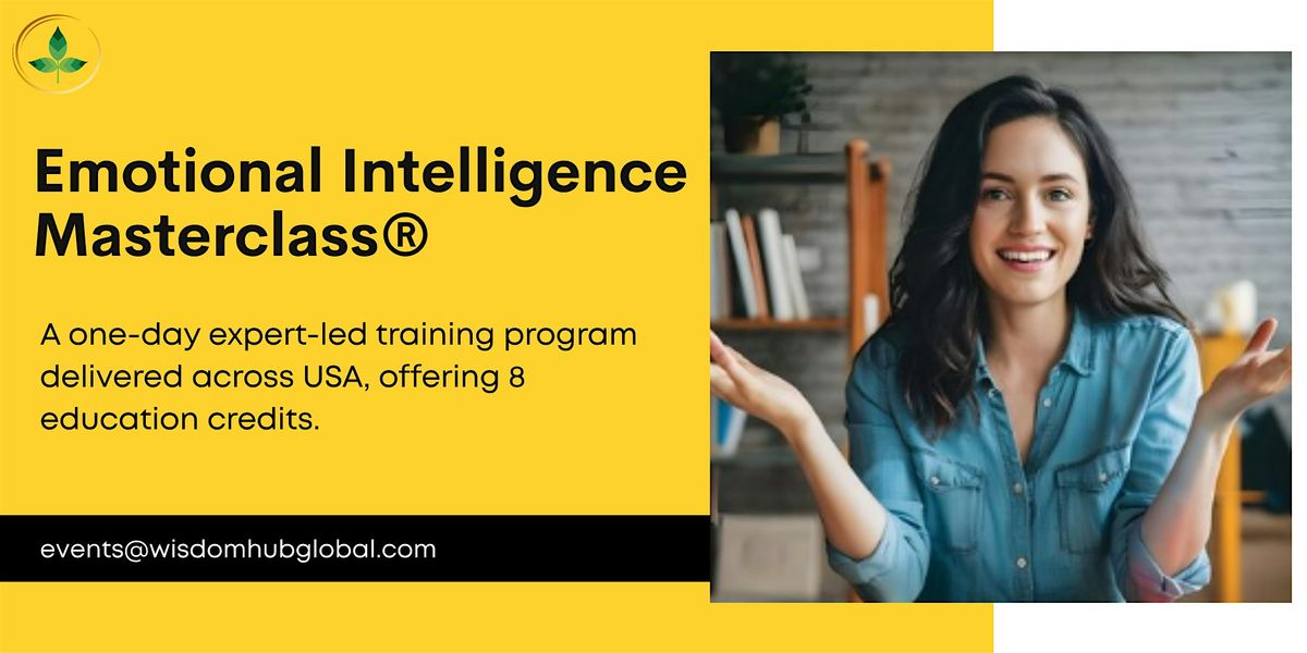 Emotional Intelligence®1 Day Masterclass in Portland, OR | Wisdom Hub ...