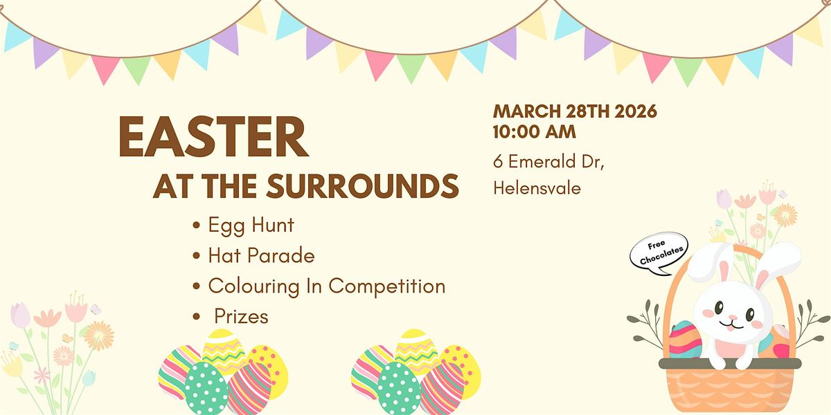 Easter At The Surrounds, 6 Emerald Dr, Helensvale, 28 March 2026 ...