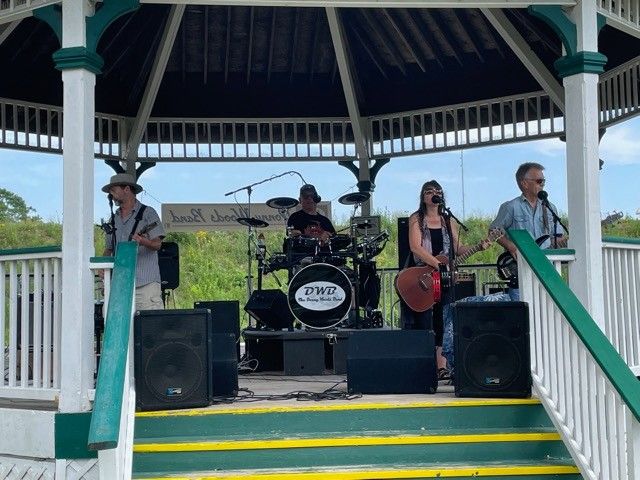 Donny Woods Band at the Zoo Gazebo, Peterborough Riverside Zoo, 9 July ...