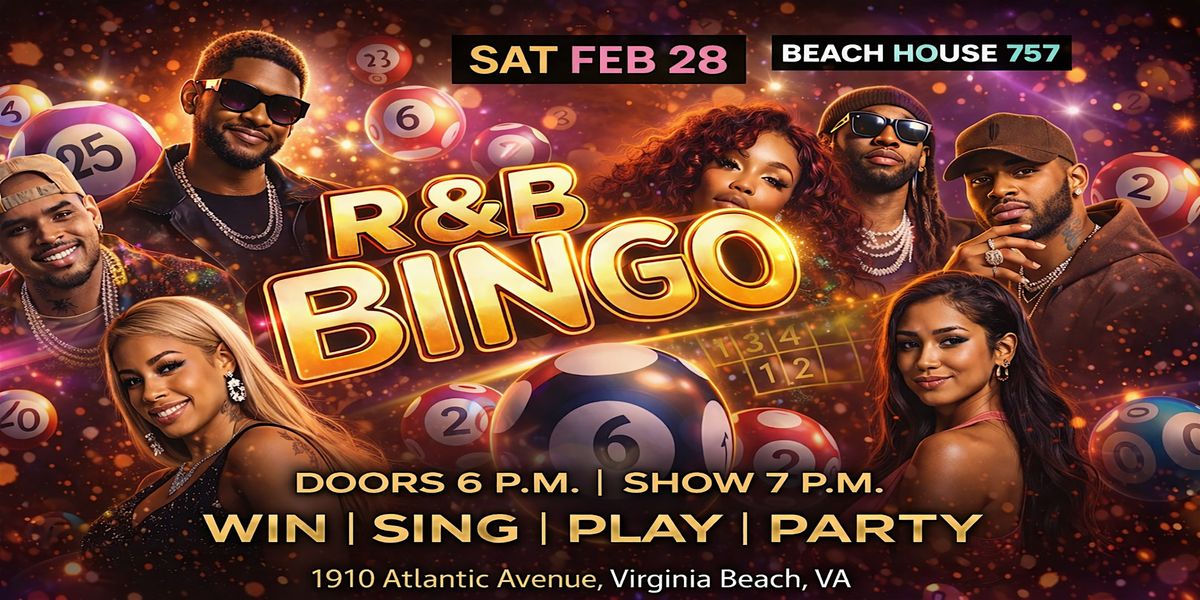 R&B Bingo at Beach House 757, BeachHouse 757, Virginia Beach, 28 ...