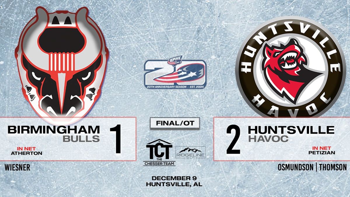 Huntsville Havoc at Birmingham Bulls, Pelham Civic Center | AllEvents.in