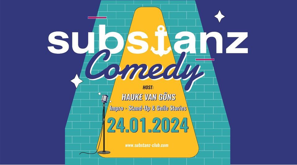 Substanz Comedy - Impro, Stand-Up & Geile Stories, Substanz, Munich, 24 ...