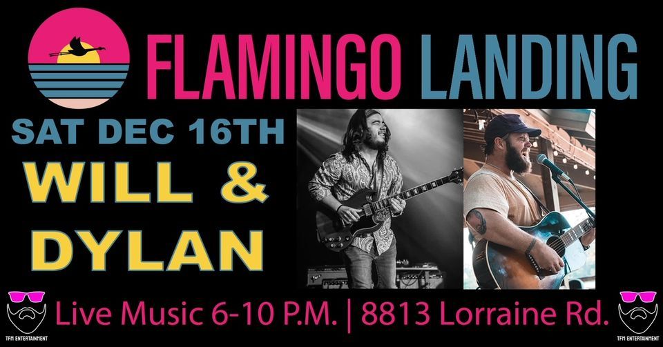 Will Hatten & Dylan Palmiero Live @Flamingo Landing, Flamingo Landing ...
