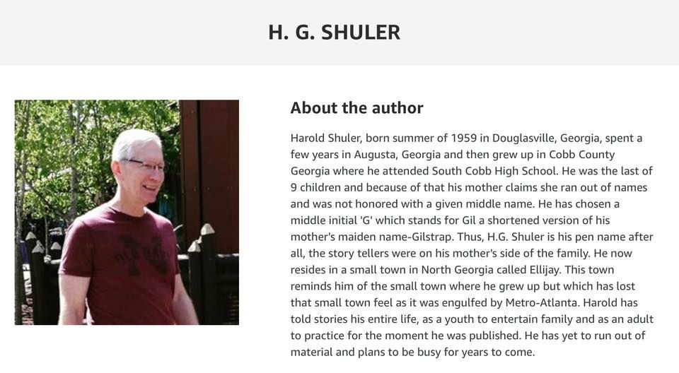 Book Talk w H. G. Shuler at the Gilmer Art Center, Gilmer Arts, Talking ...