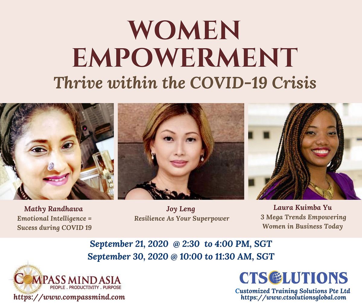 Women Empowerment: Thrive within the COVID-19 Crisis, September 21 to ...