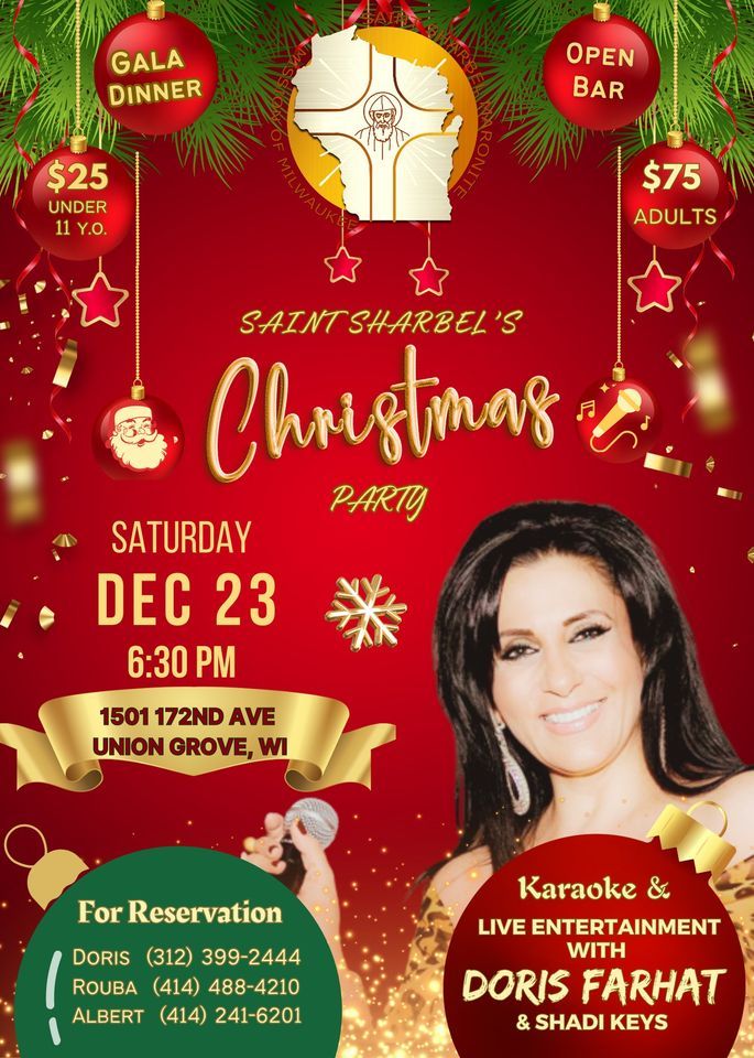 Saint Sharbel of Milwaukee Annual Christmas Party, 1501 172nd Ave ...