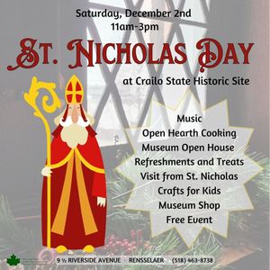 St. Nicholas Day , Crailo State Historic Site, East Greenbush, December ...