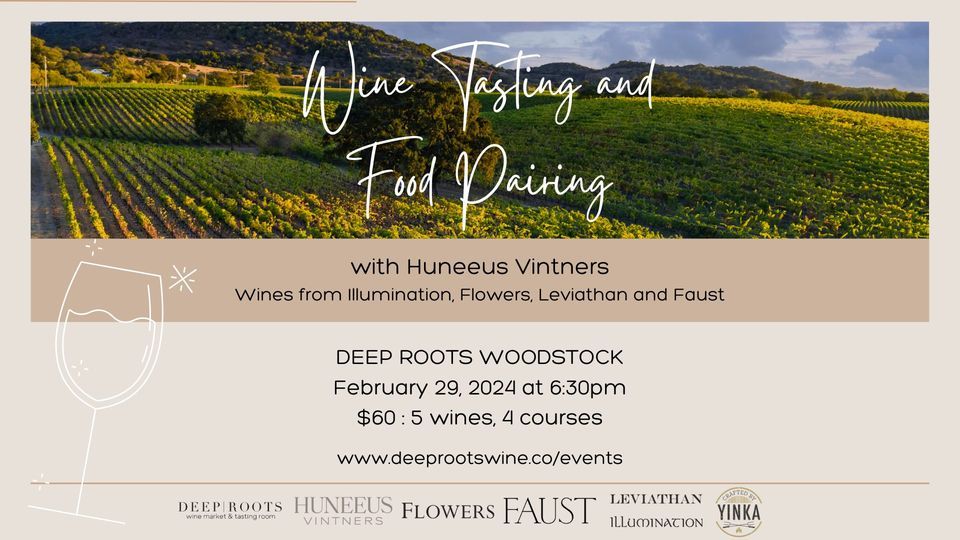 Huneeus Vintners Dinner with Chef Yinka, 400 Chambers St, Woodstock, GA ...
