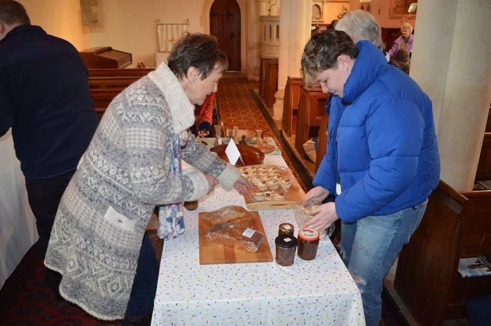 Pre-Christmas Coffee Morning, Christ Church Parracombe, Barnstaple, 9 ...
