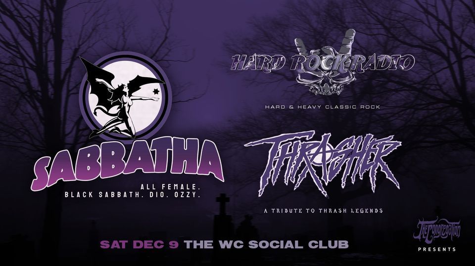 Sabbatha, Hard Rock Radio & Thrasher, live in West Chicago at The WC ...