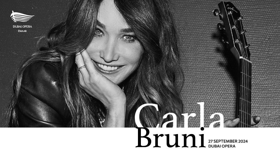Carla Bruni Live at Dubai Opera, Dubai Opera, 27 September 2024 | AllEvents