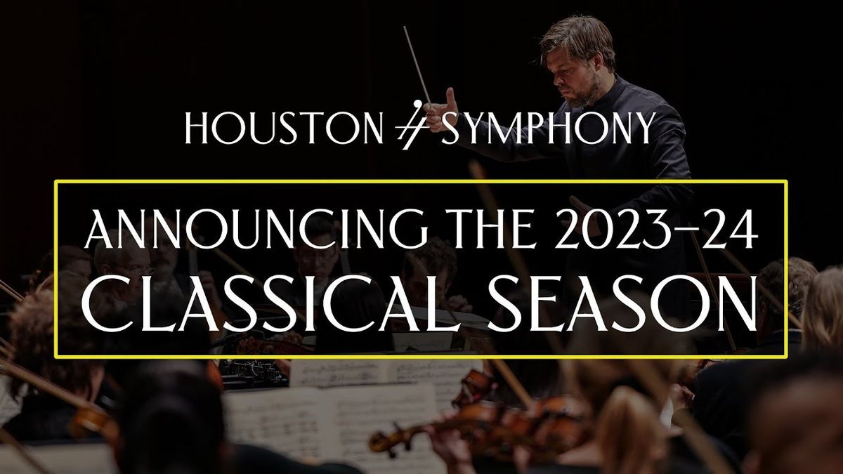 Houston Symphony - Romeo and Juliet, Jones Hall at Wortham Center ...
