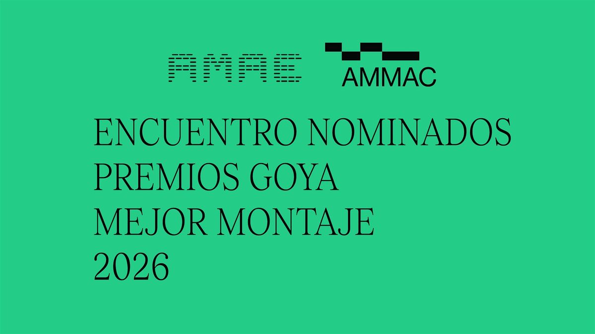 Taula Rodona AMAE + AMMAC - 40 Premis Goya 2026, Cinema Texas ...