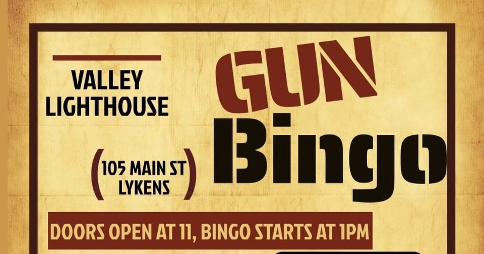 Gun Bingo, Valley Lighthouse, Lykens, 2 March 2024 | AllEvents