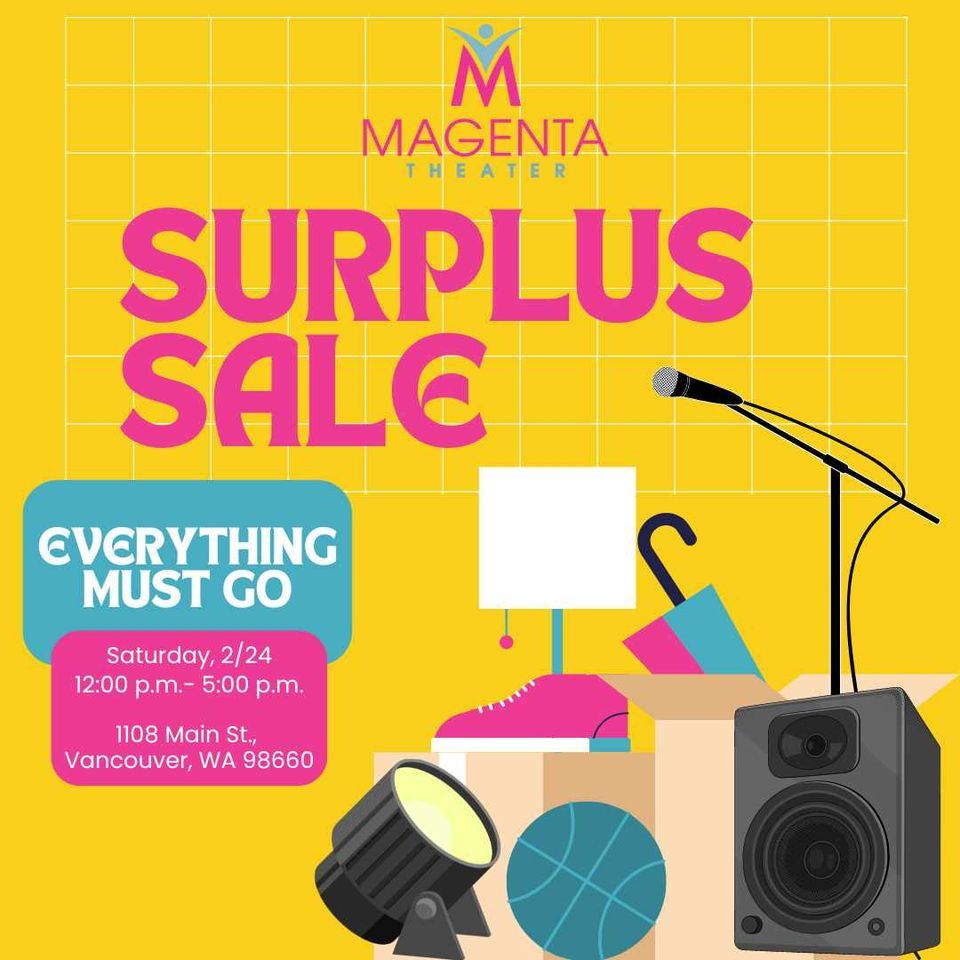 MAGENTA THEATER SURPLUS SALE, 1108 Main St, Vancouver, WA 98660-2915 ...