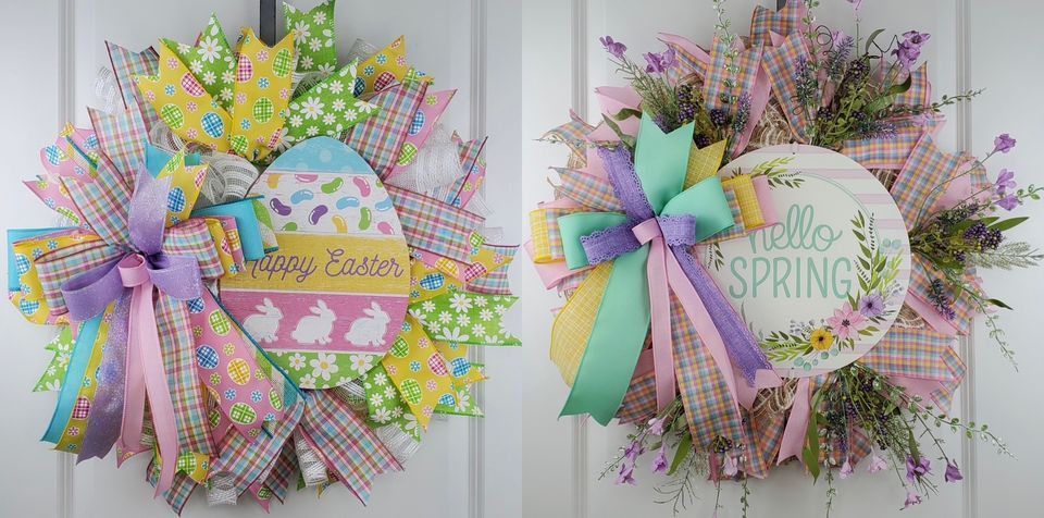 Easter/Spring Wreath Class, Decor To Adore, Park Falls, February 17 ...