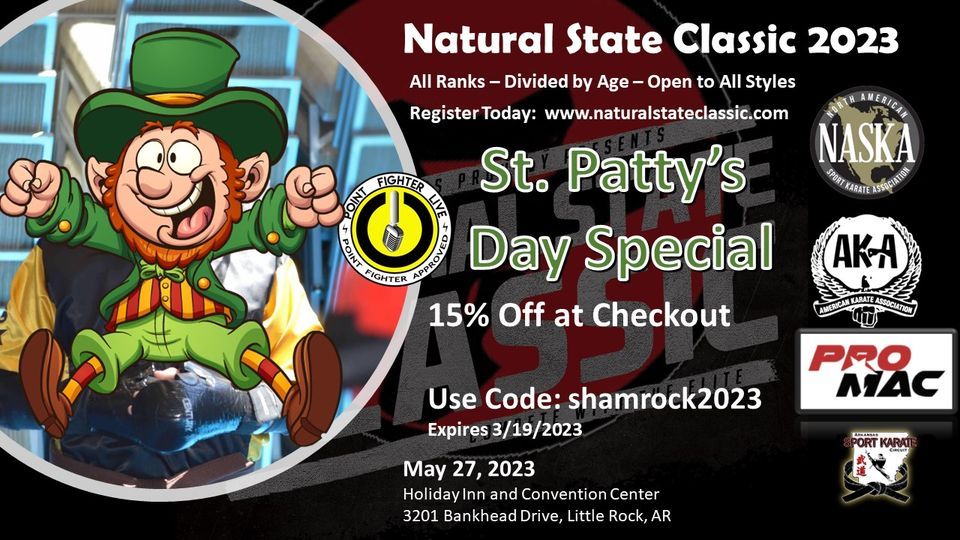 Natural State Classic, Holiday Inn Little Rock-Airport-Conf Ctr, 27 May ...