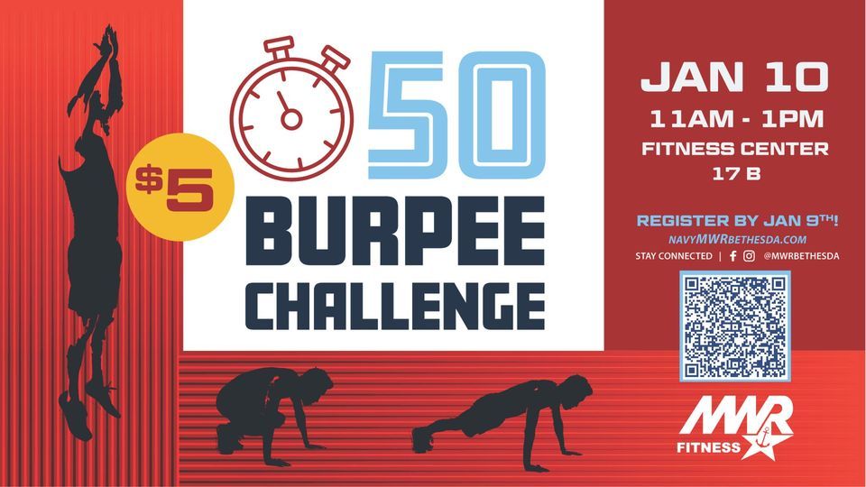 50 BURPEE CHALLENGE, 8901 Wisconsin Avenue Bethesda, MD, United States ...