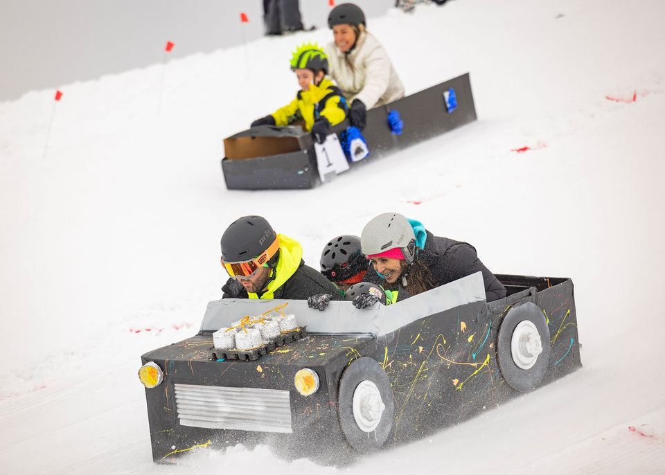 2nd Annual Cardboard Sled Derby, Park City Sports Complex - Ice Arena ...