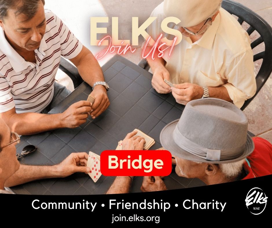 Bridge at The Elks, Elks Lodge 2148, Laveen, 5 December 2023 | AllEvents.in