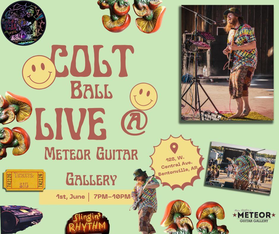 Colt Ball Debuts @ Meteor Guitar Gallery, Meteor Guitar Gallery, Pea ...