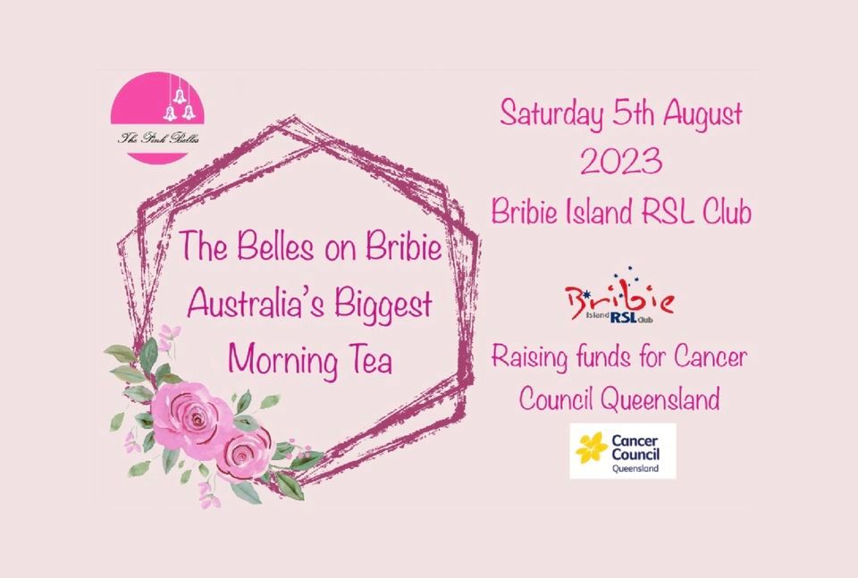 “The Belles on Bribie” Australia’s Biggest Morning Tea, Bribie RSL, Godwin Beach, August 5 2023 ...