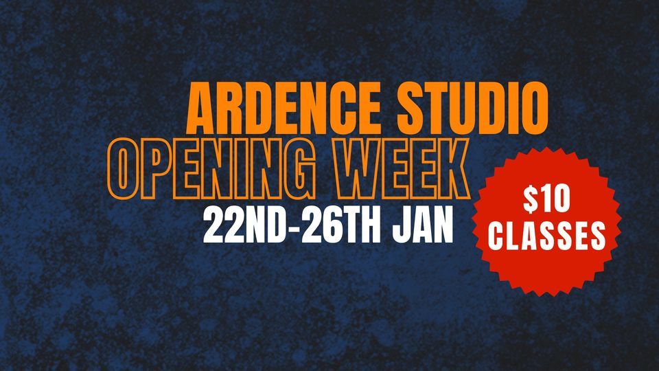 OPENING WEEK @ ARDENCE STUDIO, Ardence Studio, Perth, January 22 to ...