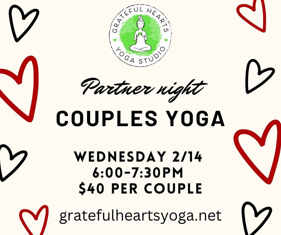 Partner Night-Couples Yoga!, Grateful Hearts Yoga, Crestview, February ...