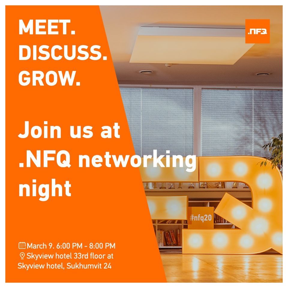 Nfq Networking Night Building Effective Digital Products Skyview