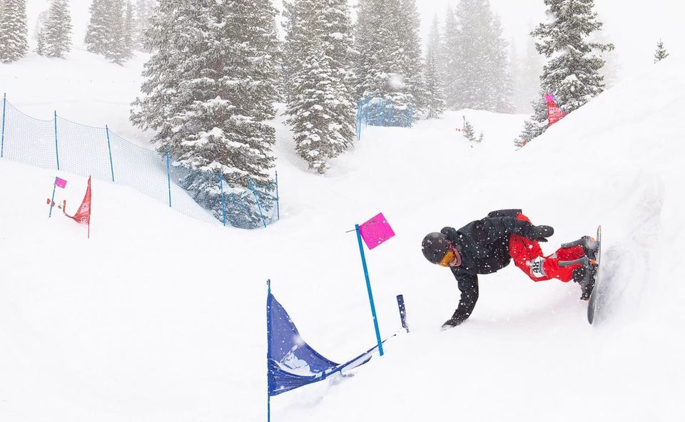 Slash The Mass Banked Slalom, Snowmass, Snowmass Village, 2 April