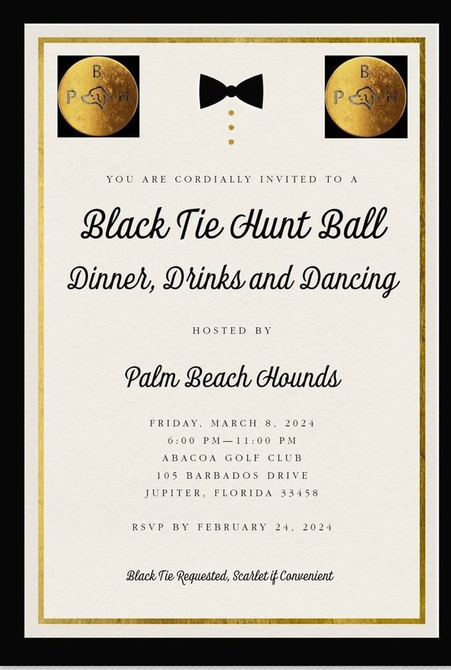 Palm Beach Hounds Hunt Ball 2024 , Abacoa Country Club, Jupiter, 8 ...