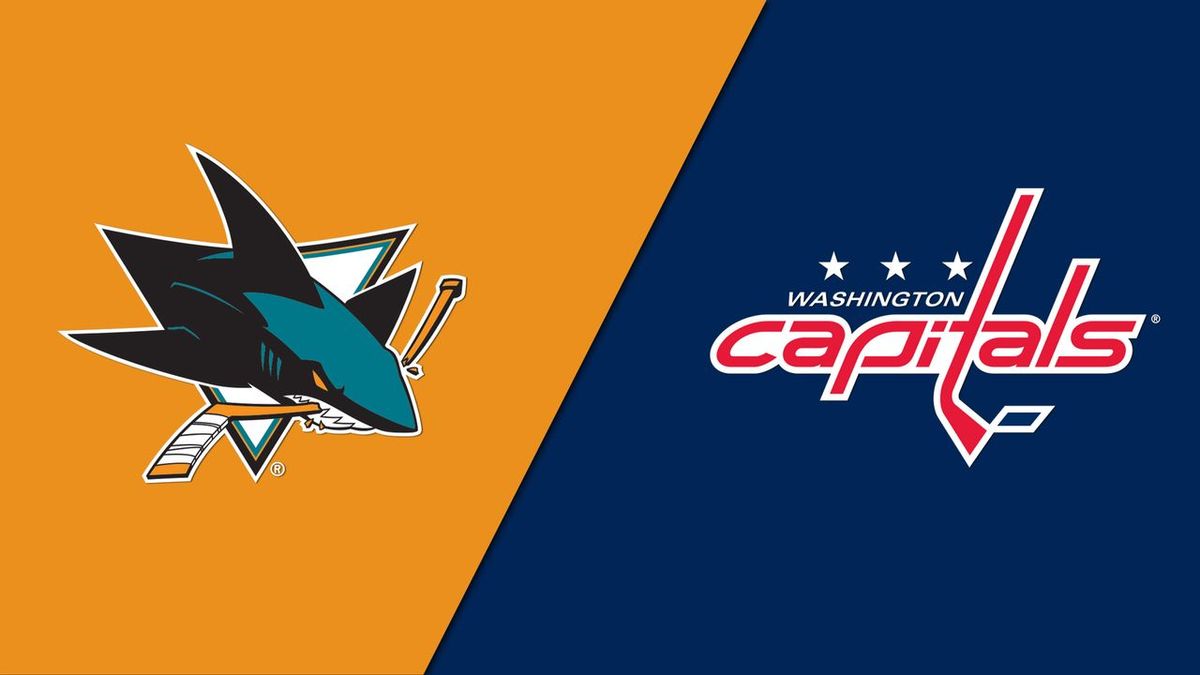 Washington Capitals vs. San Jose Sharks, Capital One Arena, Washington ...