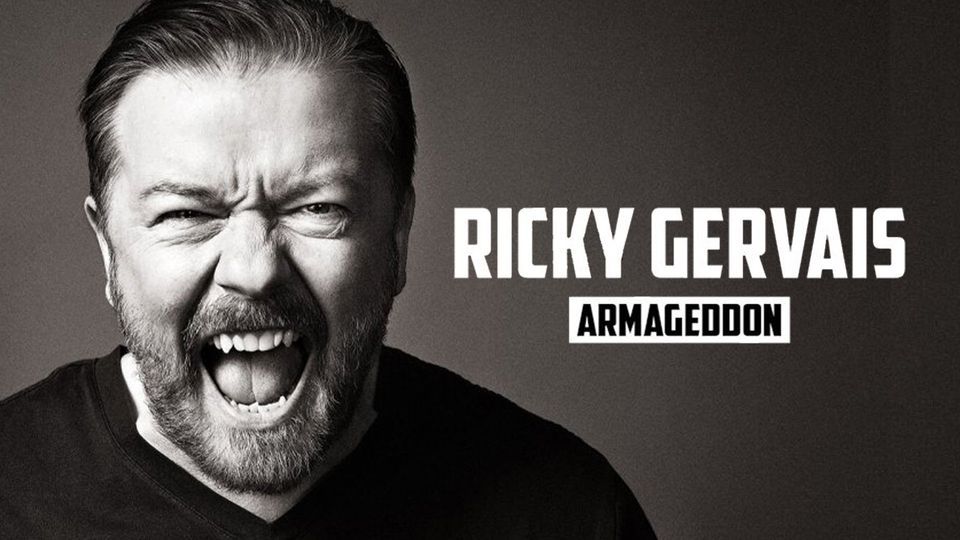 Ricky Gervais - Armageddon in London - Extra Date, OVO Arena Wembley ...