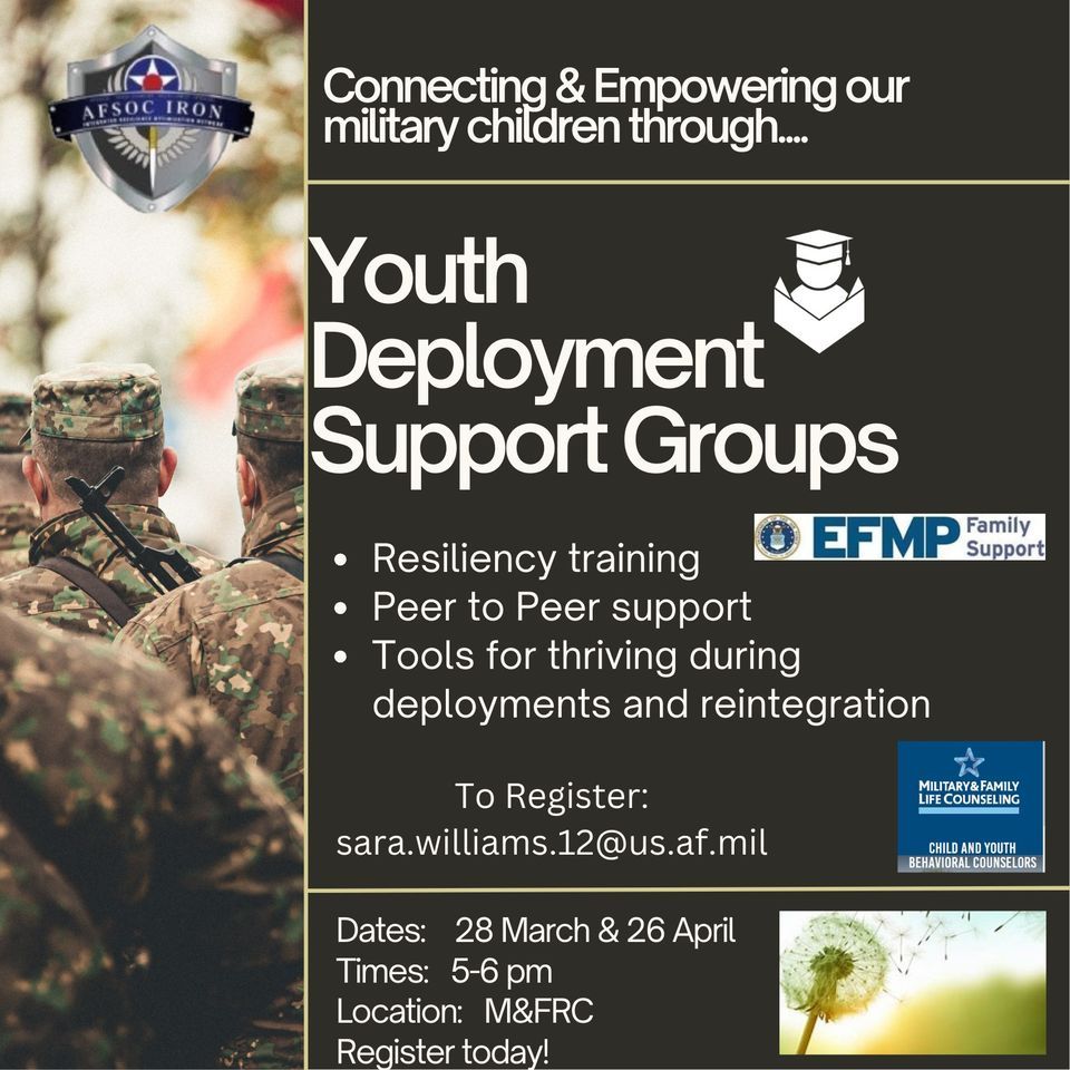Youth Deployment Support Groups, Cannon Air Force Base Military ...