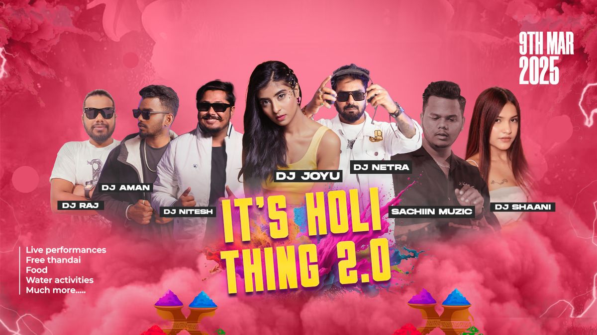 It's Holi Thing 2.0, BG Bar & Kitchen, Ranchi, 9 March 2025 | AllEvents